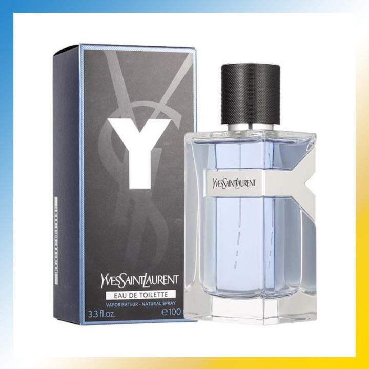 【Philippines ready stock】 Yves Saint Laurent YSL Y EDP Perfume Eau De Parfum For Men 100ml ...