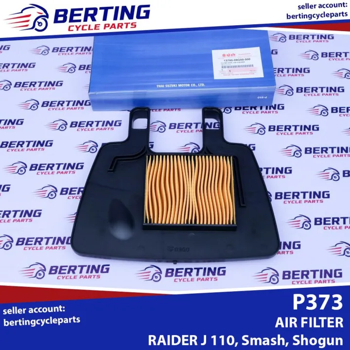 SGP AIR FILTER ELEMENT Suzuki Smash 110 115 Raider J 110 Shogun R Pro ...