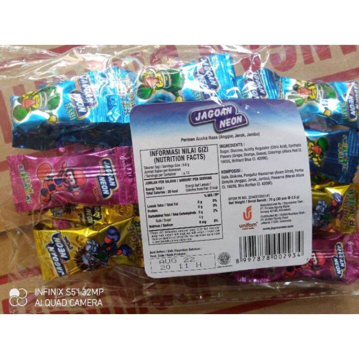 permen jagoan neon isi 30 | Lazada Indonesia
