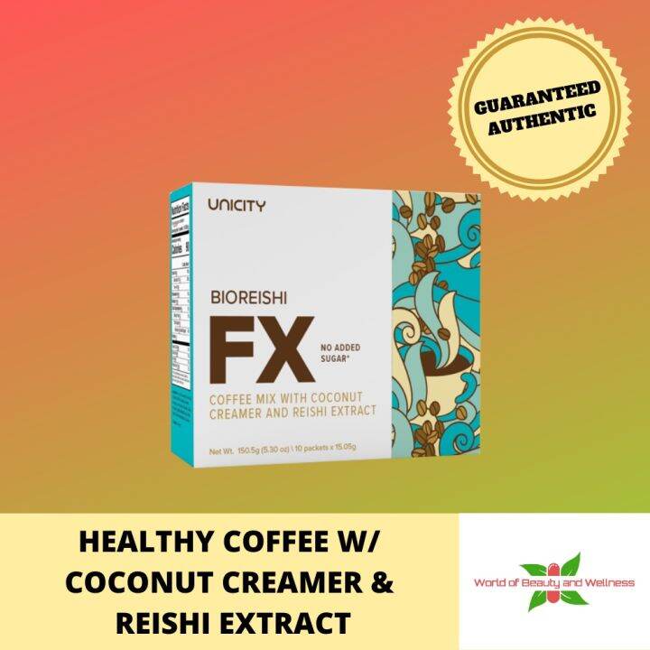 UNICITY Bioreishi FX Coffee with coconut creamer and reishi extract - 1 ...