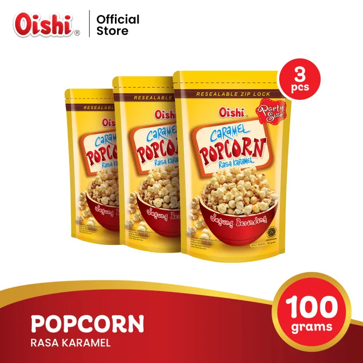 Popcorn Rasa Karamel - Multipack 3 pcs | Lazada Indonesia