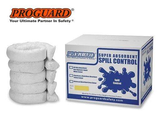 Proguard Absorb Up 15 to 20 Time 145 L Oil Only Laminated Sorbent Sock ...