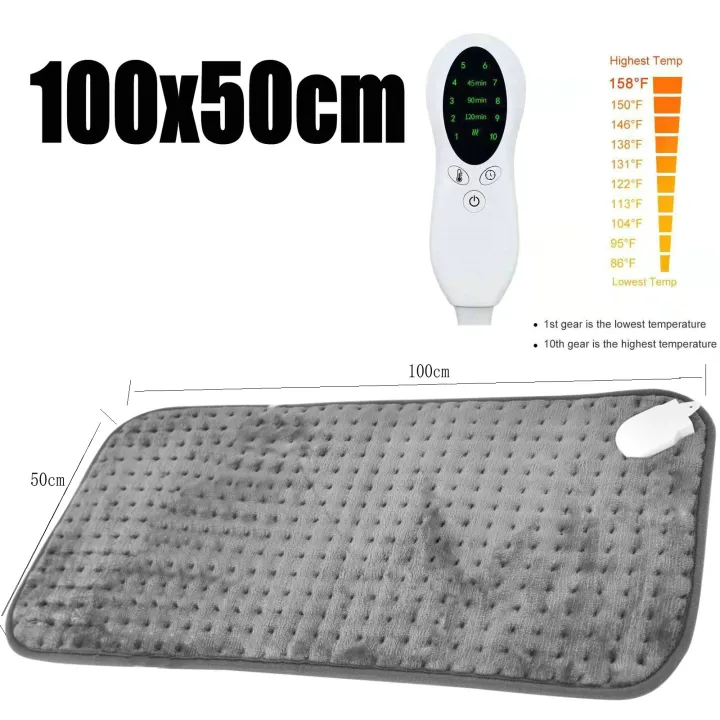 [[ รับประกัน 2 ปีเต็ม ]] แผ่นประคบร้อนไฟฟ้า Eeter Thermo Pad ลดอาการปวดกล้ามเนื้อ นำเข้าจาก ...