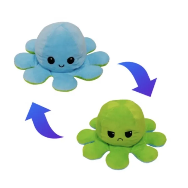 Cute flip octopus toy Double sided | Lazada PH