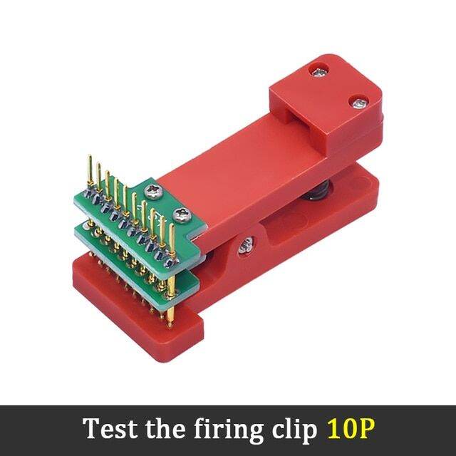 2.54mm Test rack PCB clip probe download program to record the spring ...