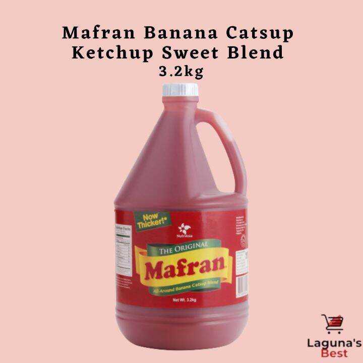 Mafran Banana Catsup Ketchup Sweet Blend 3.2kg | Lazada PH