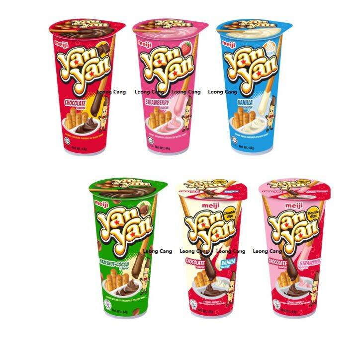 Meiji Yan Yan Dip Biscuit 44g (x10) | Lazada