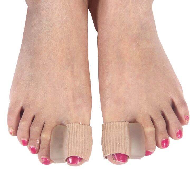 Silicone sleeve big toe hallux valgus corrector separate orthopedic ...