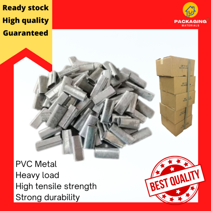 Strapping Clip / Metal Packing Clip / PVC Strapping Clip - 1 box 5/8 ...