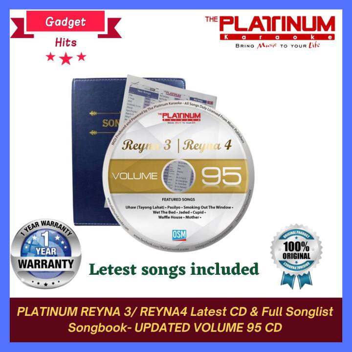 Platinum Reyna 3/ Reyna 4 Songbook with CD Updated Vol. 95 | Lazada PH