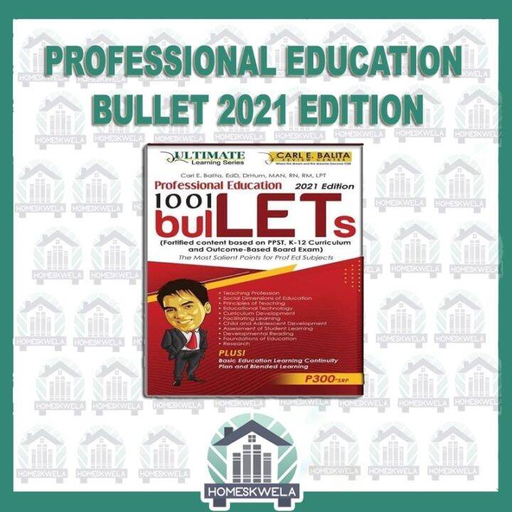 CBRC 1001 BULLETS PROF ED 2021 Edition | Lazada PH