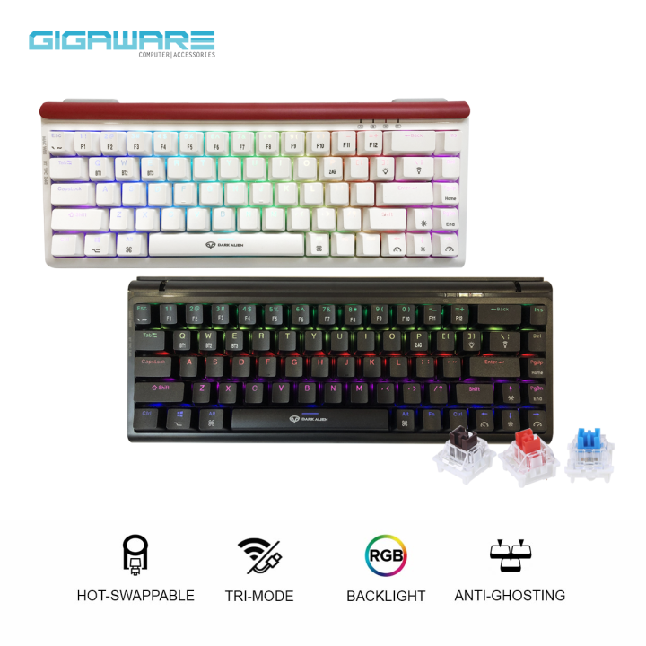 Dark Alien K68 DIY Customized Mechanical Keyboard 65% Tri-Mode ...