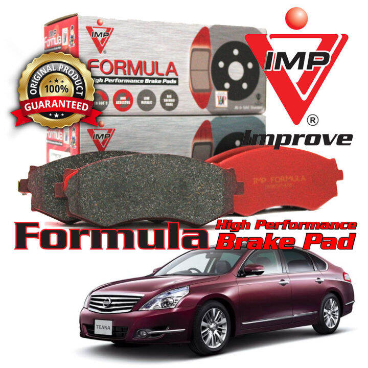 Nissan Teana J32/Cefiro A32/A33 Formula Brake Pads Front | Lazada