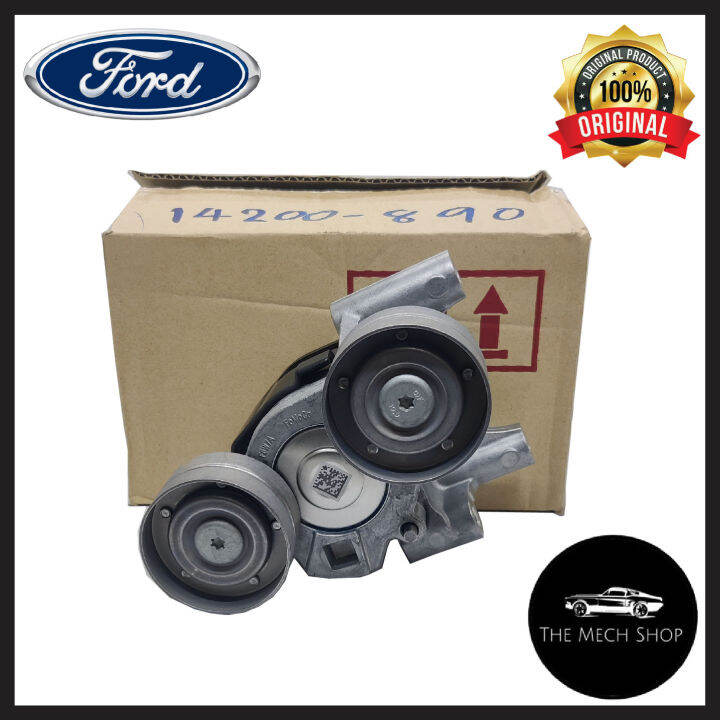 (100% Original) Ford RANGER T6 T7 2.2 3.2 MAZDA BT50 2.2 3.2 Fan Belt Tensioner With Pulley ...