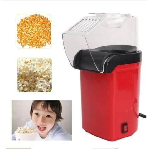 SHC Popcorn Maker HotAir Popcorn Poppers for Home, Popcorn Maker Machine for Snacks for Family ...