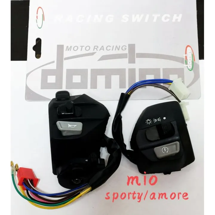 Yamaha Mio SPORTY AMORE Handle Switch set LEFT RIGHT LEGIT DOMINO ...