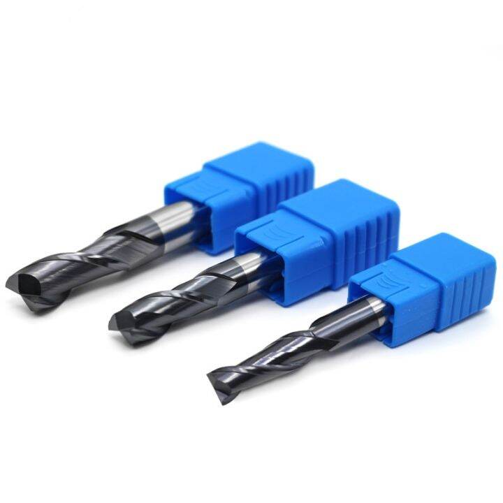 ZGT Endmill Cnc Tools Cutting HRC50 2 Flute Metal Cutter Alloy Carbide ...