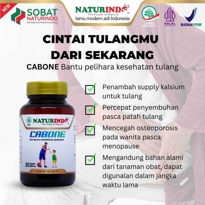 Cabone - Nutrisi Kalsium Untuk Tulang dan Gigi - obat osteoporosis ...