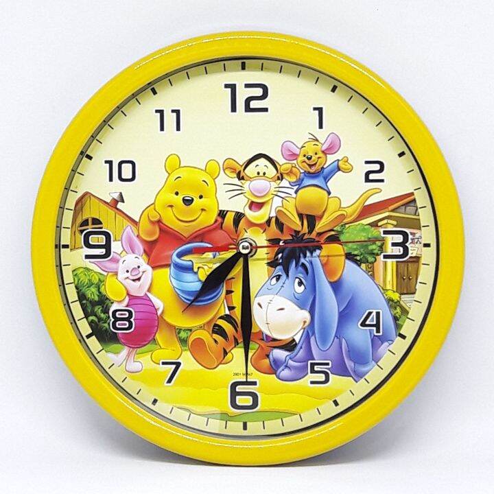 Jam Dinding Standard - Cartoon Series (Winnie The Pooh) | Lazada Indonesia