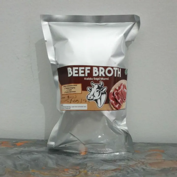 Beef Broth - Perasa Sapi / Kaldu Sapi Murni / Extrak Sapi (Lebih kuat ...