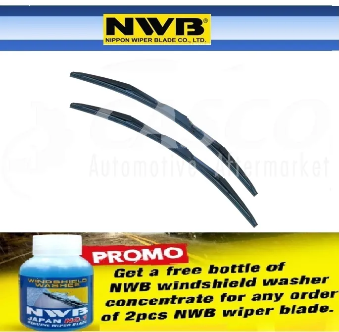 NWB 18 /18 DESIGN Wiper Blade for FORD Ranger 2006-2012 - (SET) | Lazada PH