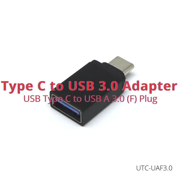 3C Connections / USB Type C (M) to USB (F) Plug Adapter | Lazada PH