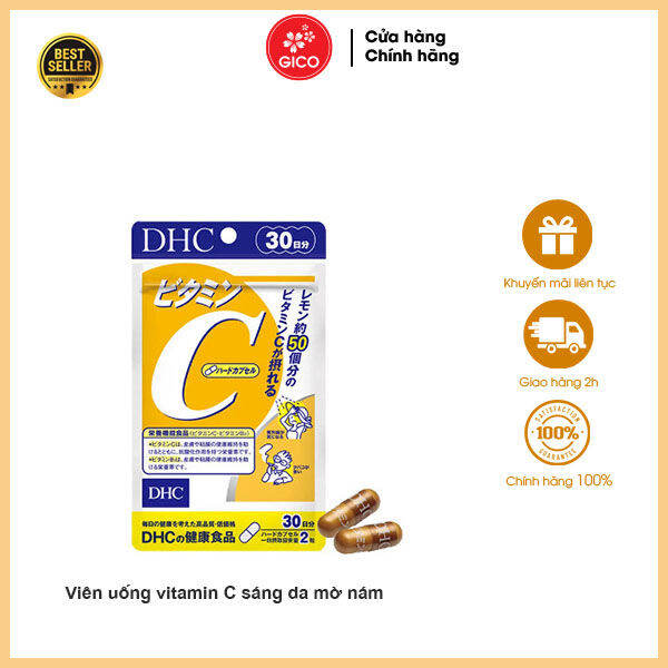 Viên uống bổ sung Vitamin C DHC 30 ngày / 90 ngày tăng đề kháng | Lazada.vn
