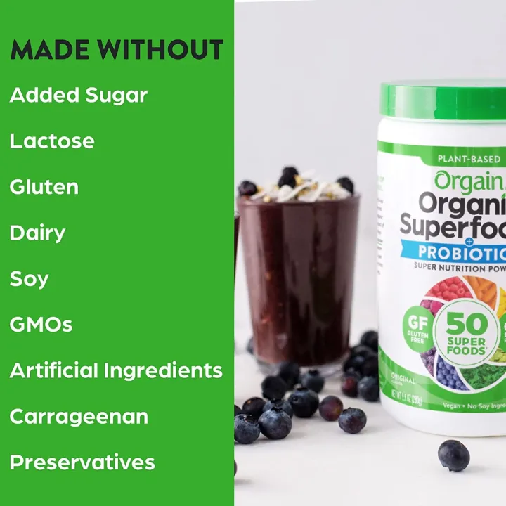 【dbxnyW2p】Lili Health Store Orgain Organic Superfoods + Probiotics ...
