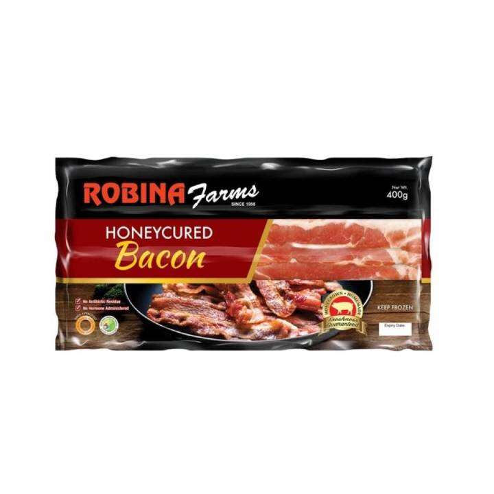 Honeycured Bacon (400g) by Robina Farms | Lazada PH