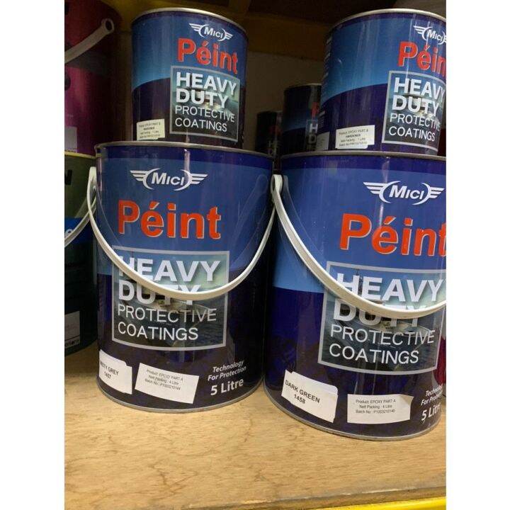 MICI EPOXY 5L • MicFloor Coating • Heavy Duty Protection / EPOXY FLOOR ...