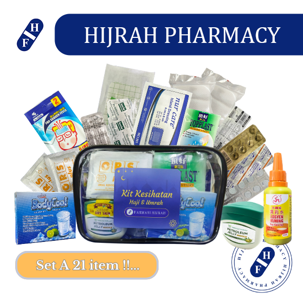 Kit Kesihatan Haji & Umrah | Lazada