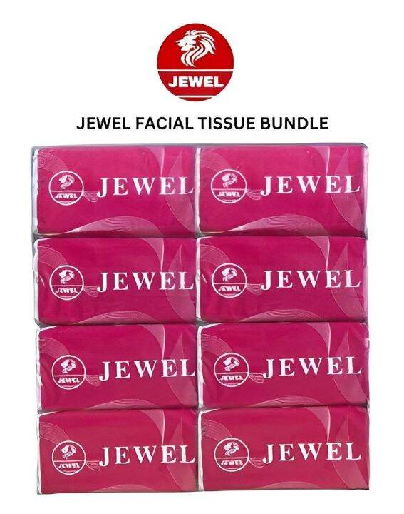 JEWEL FACIAL TISSUE(8 Packs per Mini bundle) | Lazada PH