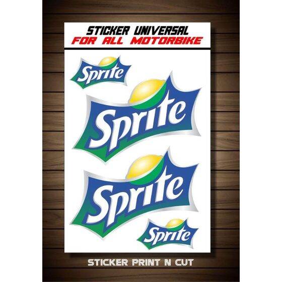 stiker set logo emblem sprite | Lazada Indonesia