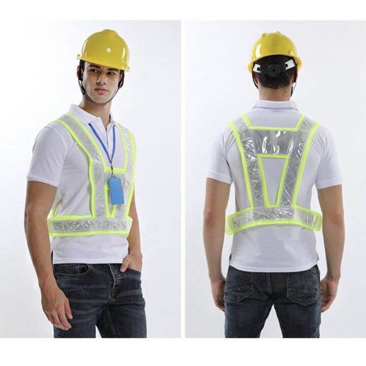 Reflective Safety Velcro Sides Strap Vest | Lazada PH