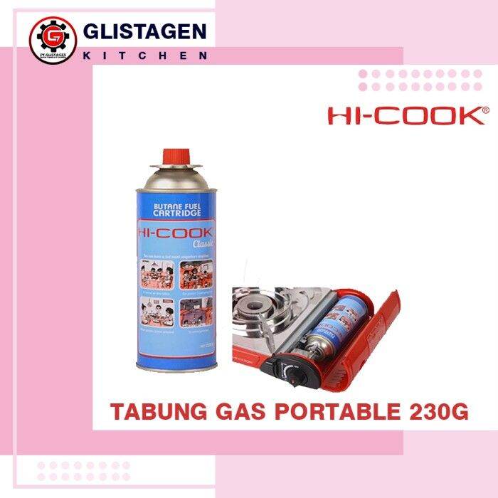 Hi-Cook Tabung Gas Mini Portable 230Gram | Lazada Indonesia