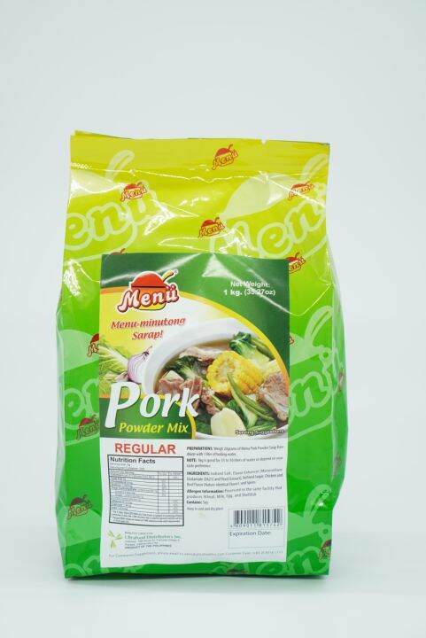 Menu Pork Powder Mix 1kg | Lazada PH