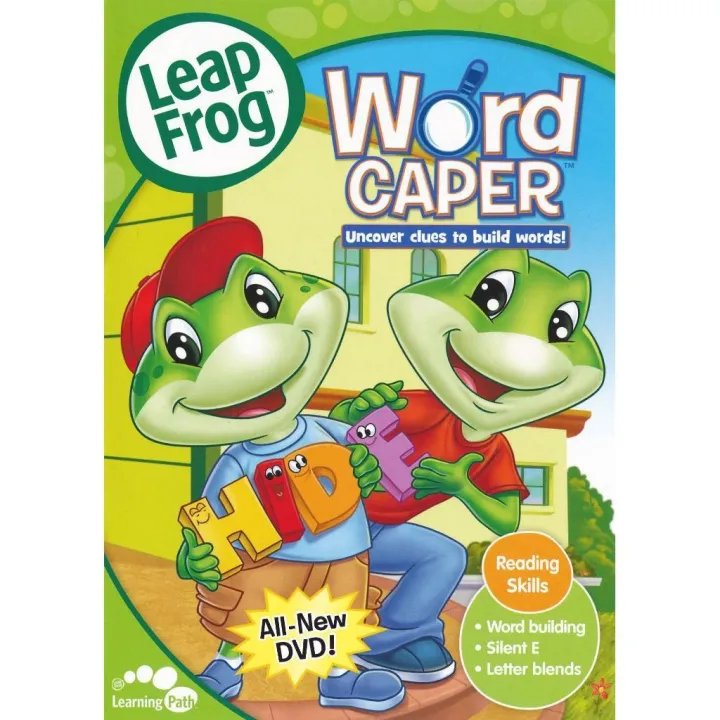 Leap Frog Word Caper DVD Uncover Clues To Build Words For 3-6 Years ...