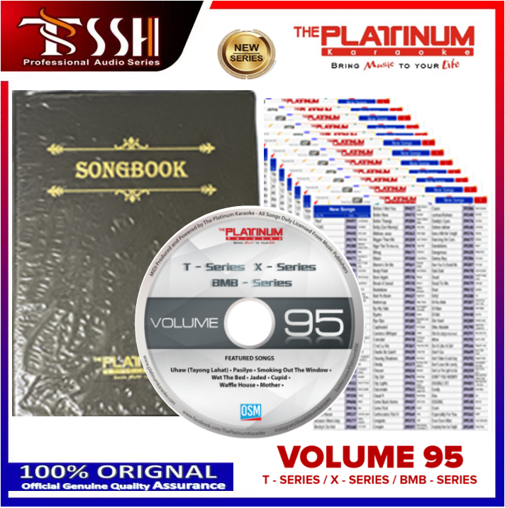 The Platinum T-Series/X-Series, Kapitan, Kapitan 2 (Complete Set) CD+Songlist+Songbook(VOLUME 95 ...