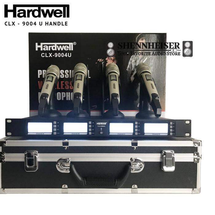 Mic Wireless Hardwell CLX 9004 U 4 Channel 4 Microphone Original ...