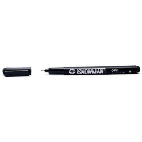 Pulpen Ballpoint Bolpen Snowmant Permanent Hitam OPF-12 per piece ...