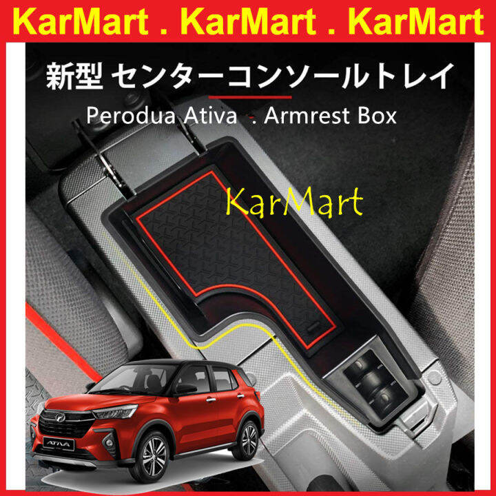 Perodua Ativa Armrest Storage Box Console Organizer Toyota Raize ...