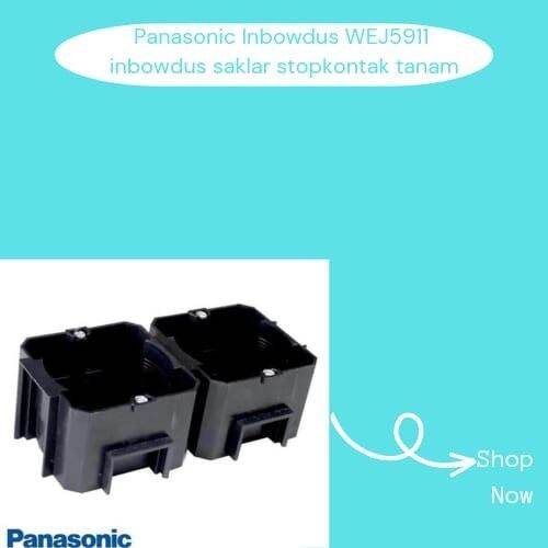 Panasonic Inbowdus WEJ5911 Inbow Dus Imbodus Saklar Stopkontak Tanam ...
