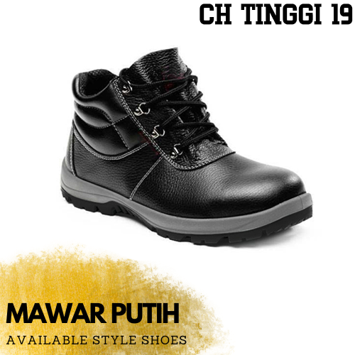 Sepatu Model Cheetah Ref Boots Safety Pria KULIT SAPI Real Pic ...