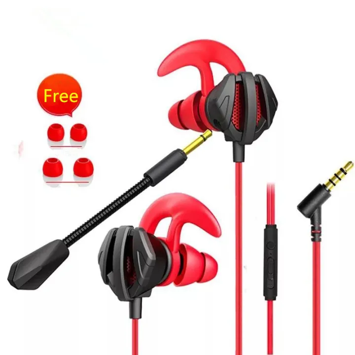 ZUZG Earphone Helmets For CS Games Gaming In-Ear Headset 7.1 With Mic ...