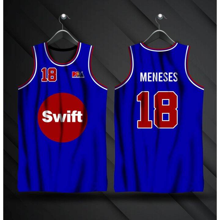 PBA RETRO JERSEY SWIFT VERGEL MENESES 18 JERSEY FULL SUBLIMATION ...