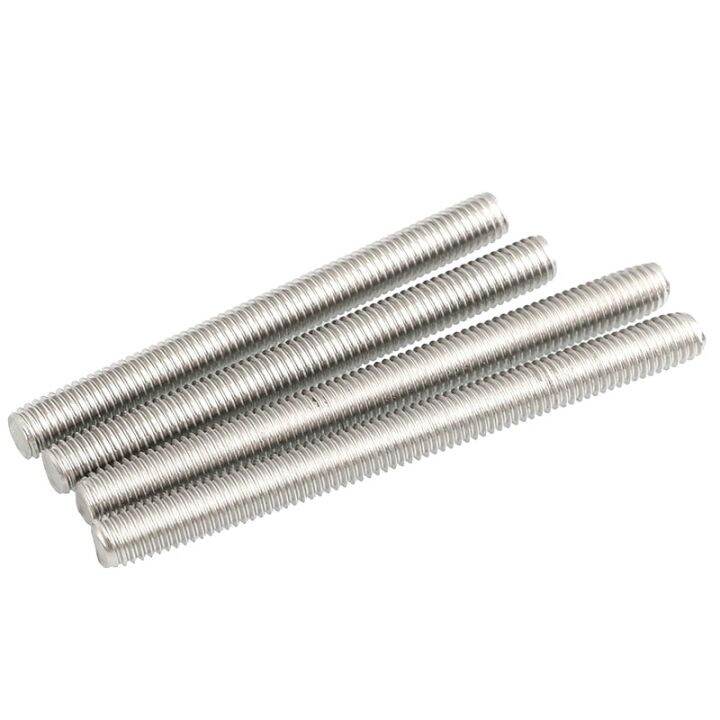 Din975 Threaded Rod Full-thread Bar 304 Stainless Steel Fasteners Silver M4 M5 M6 M8 M10 M12 M16 ...
