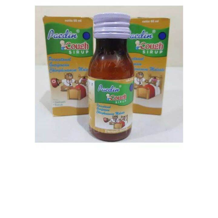 Pacdin sirup 60ml demam batuk anak | Lazada Indonesia