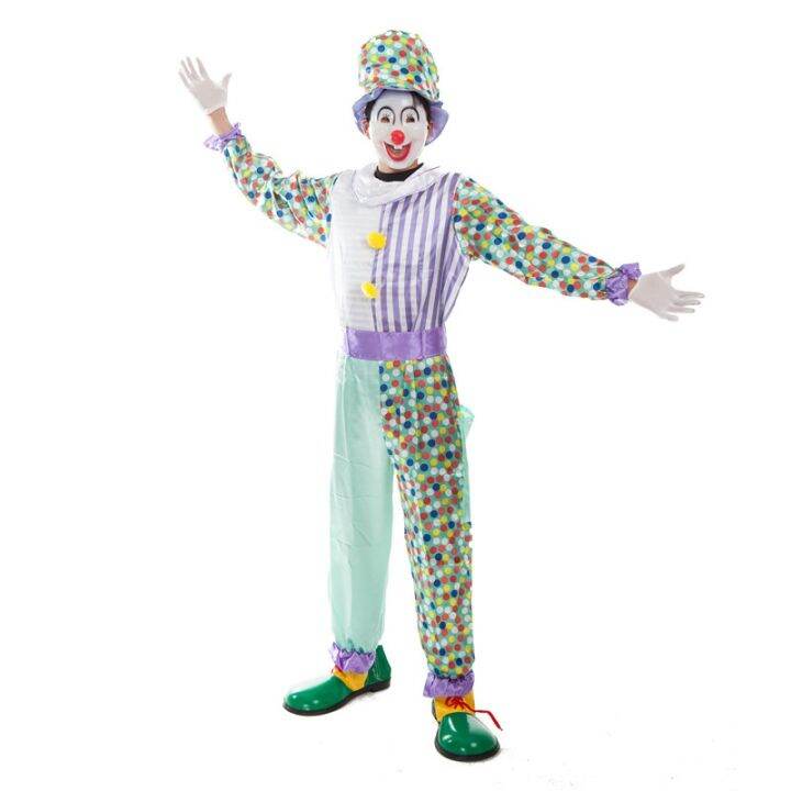 [COD] Clown costume cosplay male and female clown masquerade bar funny ...