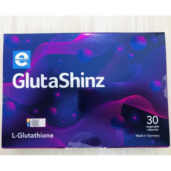 Eurobio® GlutaShinz (L-Glutathione) 500mg Vegetable Capsule 30's (Exp ...