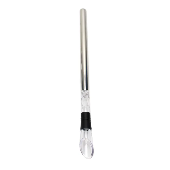 Stainless steel Ice Chiller Red Wine Cooling Rod Stick Cooler Pourer ...
